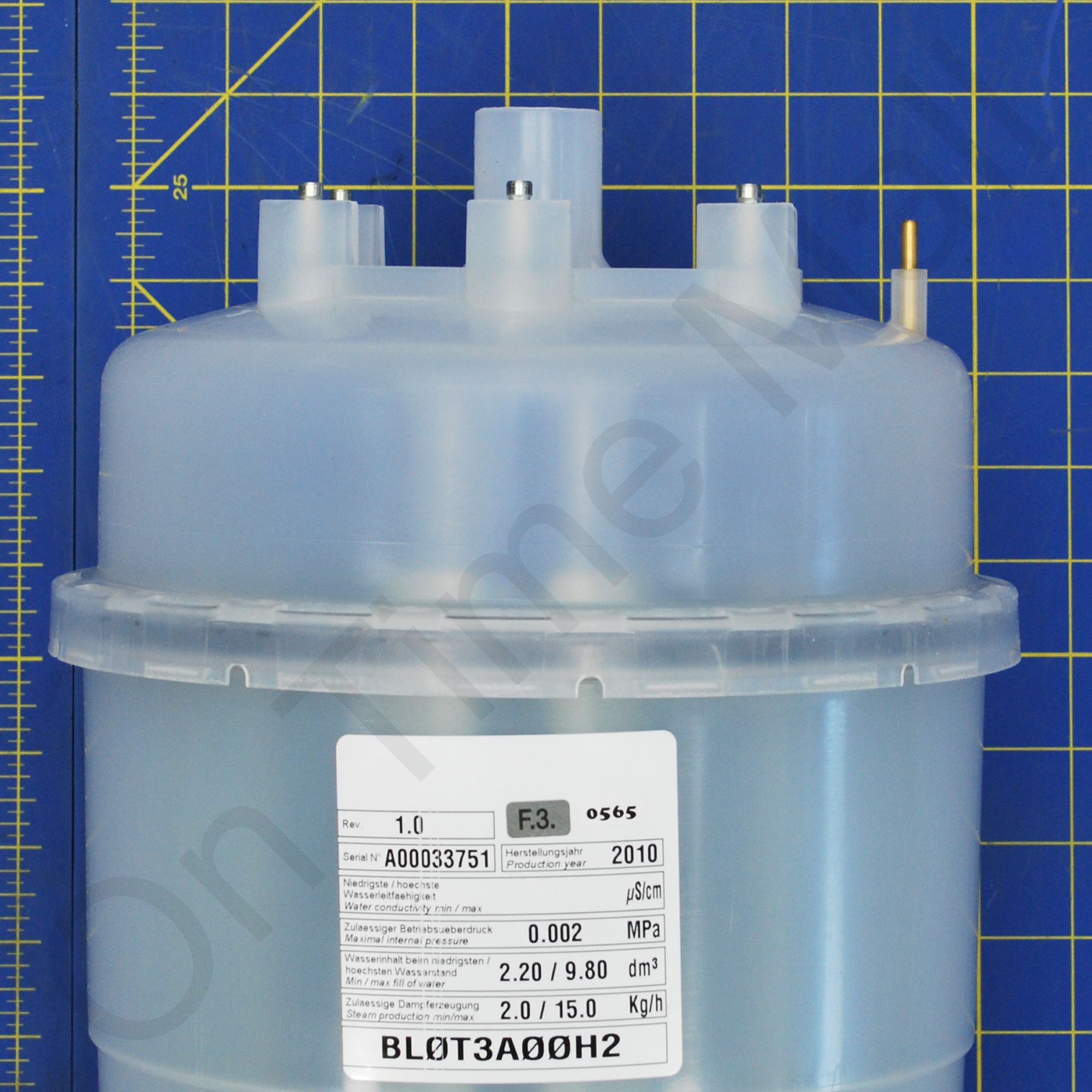 Carel BL0T3A00H2 Steam Cylinder